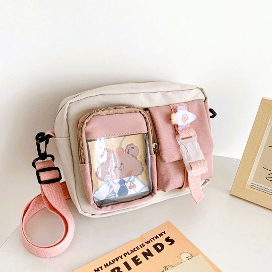 Small Ita Bag Mini Ita Bag Kawaii Bags - Kawaii Peach