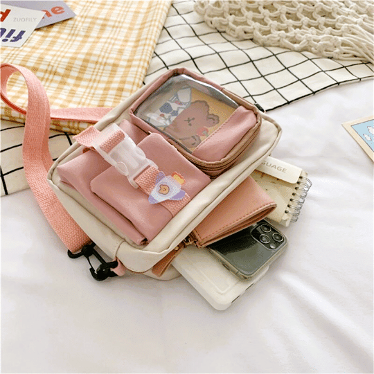 Small Ita Bag Mini Ita Bag Kawaii Bags - Kawaii Peach