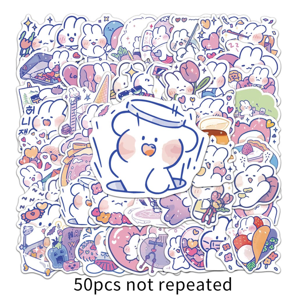 Bunny Stickers - Shop Cute Rabbit Stickers