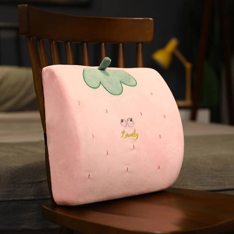 Cute Seat Cushions Kawaii IzzlySeats™ - Kawaii Peach