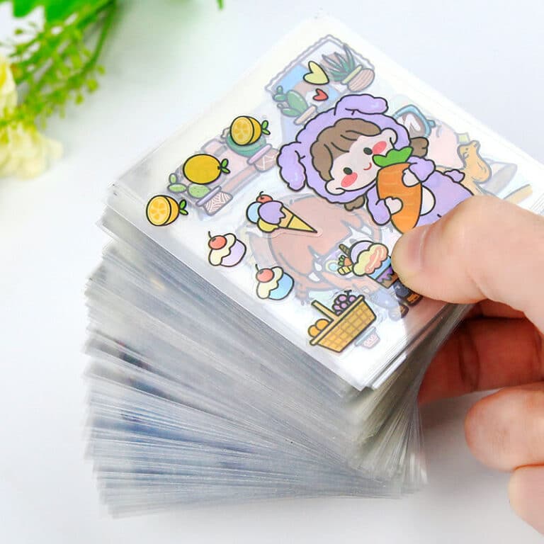 Cute Sticker Sheets (1000 Stickers!) 100 SHEETS - Kawaii Peach