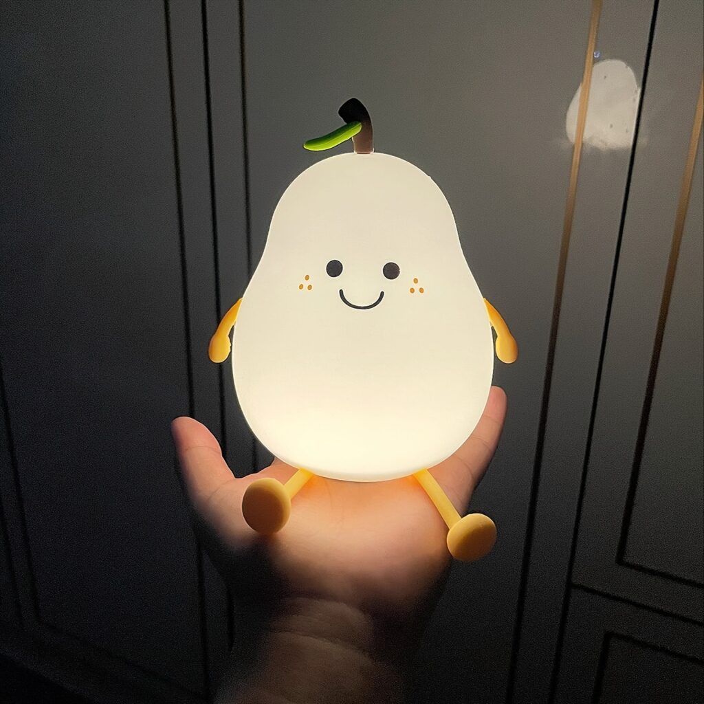 Pear Night Light Cute Pear Lamp Lumina™ - Kawaii Peach