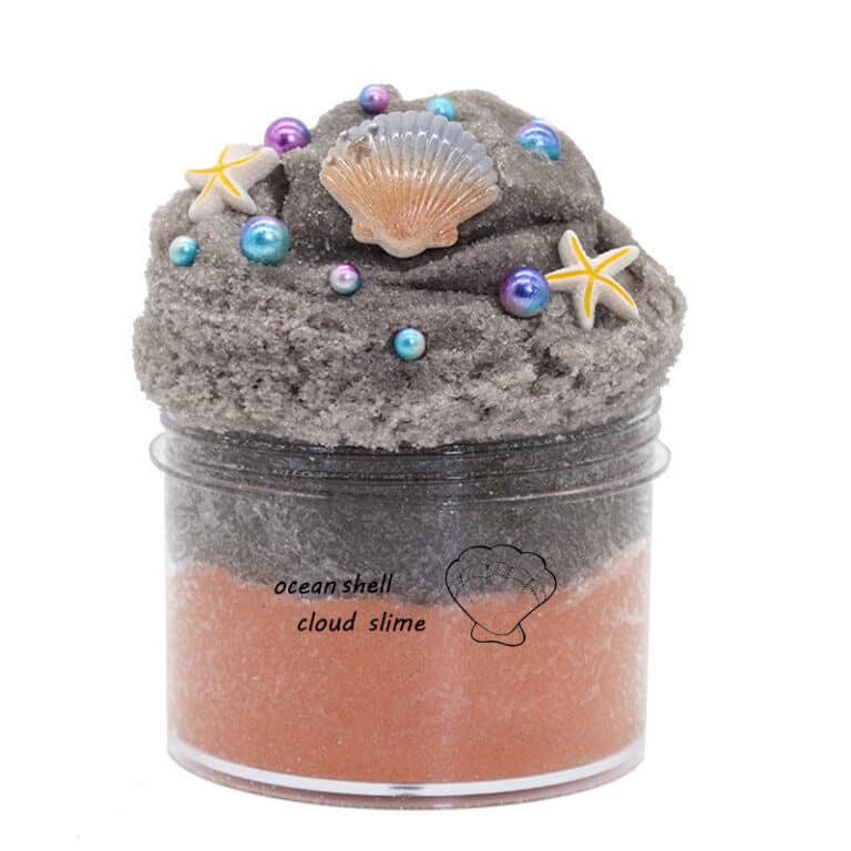 Ocean Slime AquaMud™ Seashell Slime - Kawaii Peach