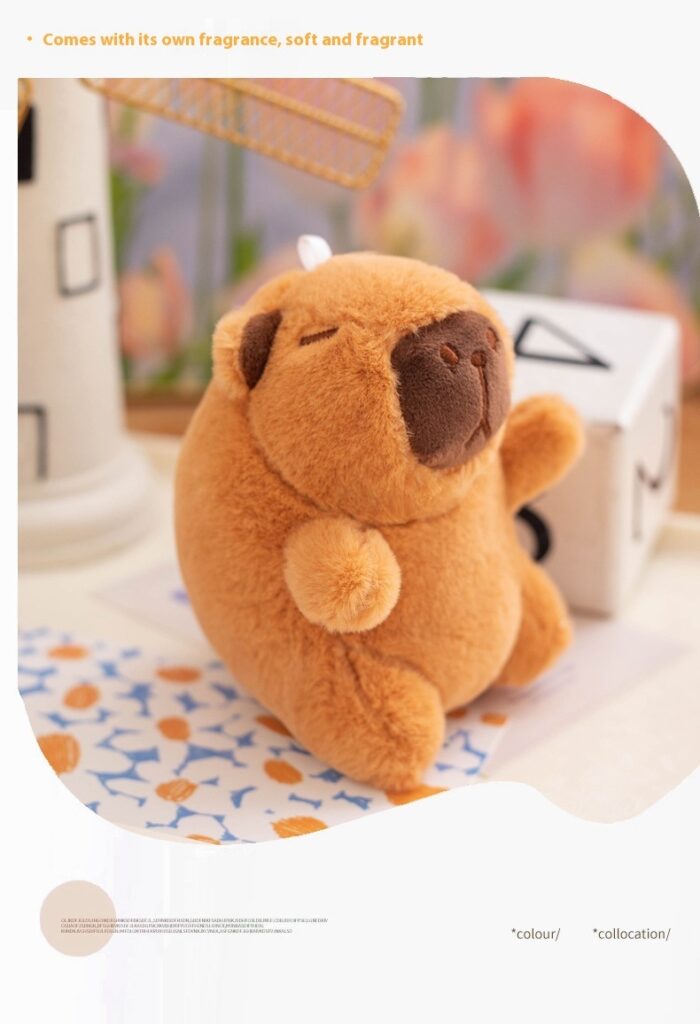 Cute Capybara Keychains Plush Keyrings (SALE!)