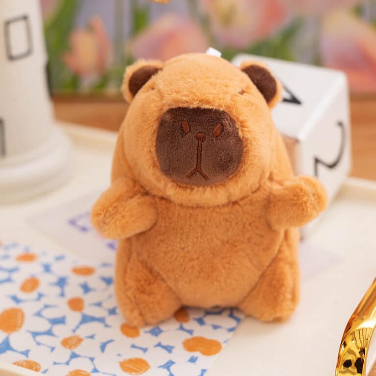 Cute Capybara Keychains Plush Keyrings (SALE!)