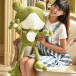 Frog Stuffie Toad with Bow! | Large or Small (SALE!)