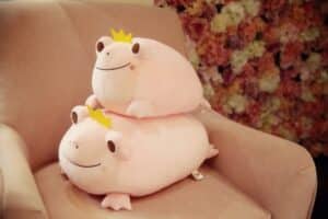 Cute Frog Plushy Toy "The Frog Prince" (2 Sizes!) (SALE!)
