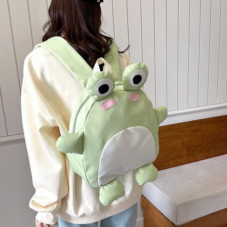 The Kawaii Frog Backpack | Cartoon Design