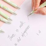 Cute Frog Pens | 6Pcs Green Kawaii Toad Gel Pen Set