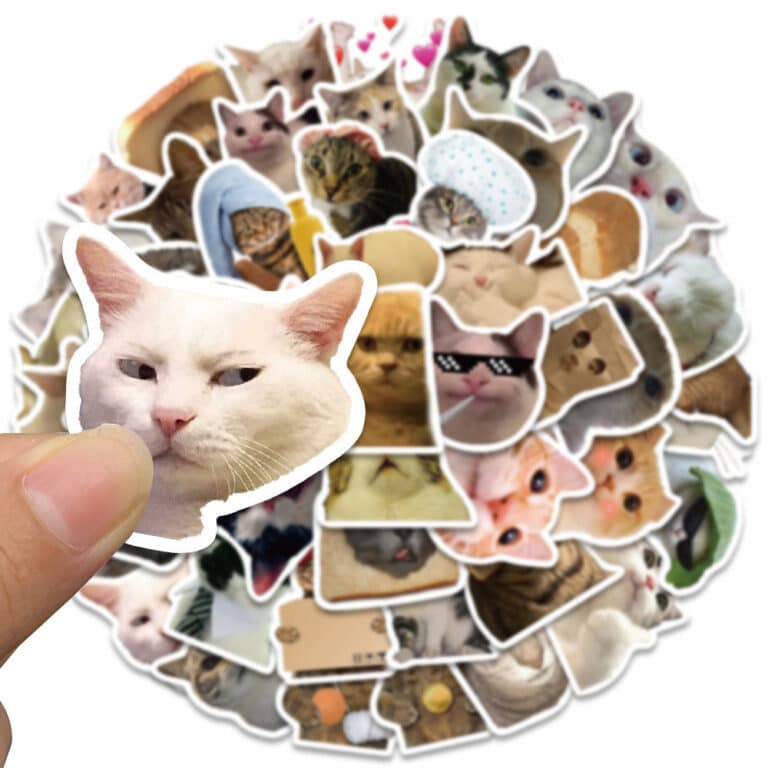 Cat Stickers - Cute Kitty Stickers Shop with Free Shipping!